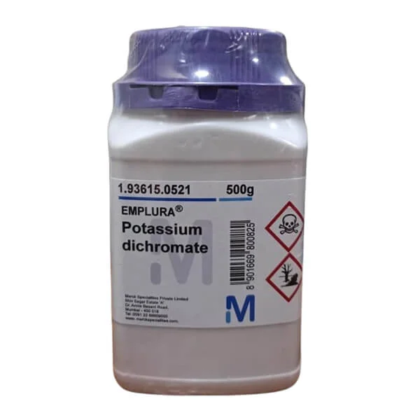Potassium Dichromate 500gm Merck India - SRM Trading Corporation