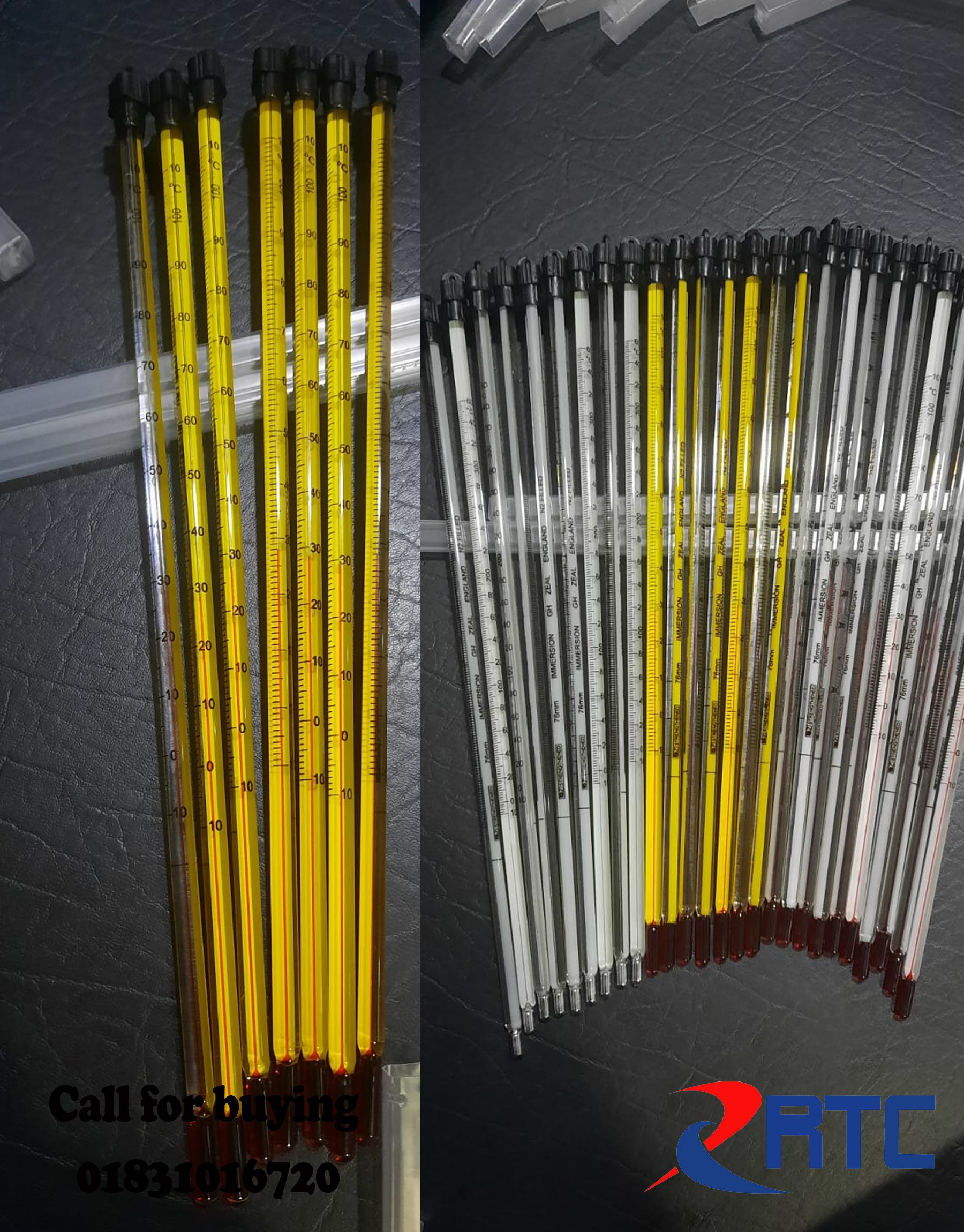 Zeal Thermometer -10°C~110°C Yellow Color - SRM Trading Corporation